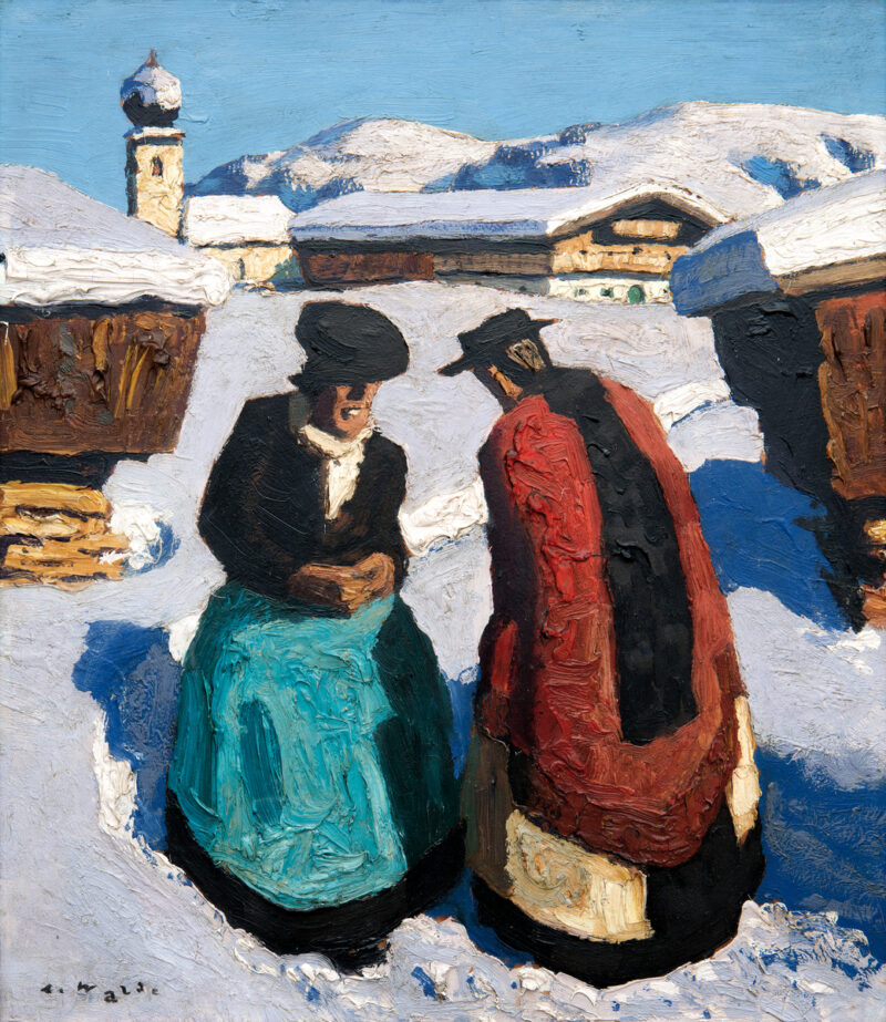 Alfons Walde: il pittore che "ricreava" la neve - Fellini Magazine